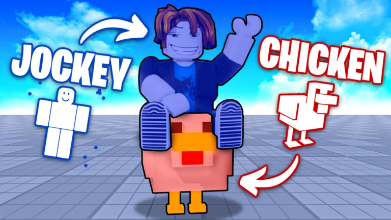 Jockey de pollo [Obby de 2 jugadores] - Roblox