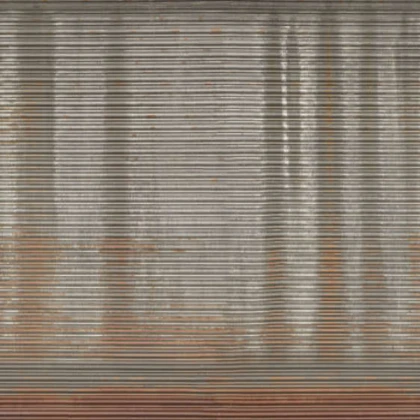 Slightly rusted Metal