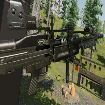 Room clearing Tactical Machine Gun