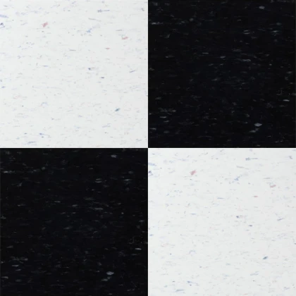 Black and White VCT Tiles
