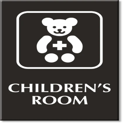 Kids room sign