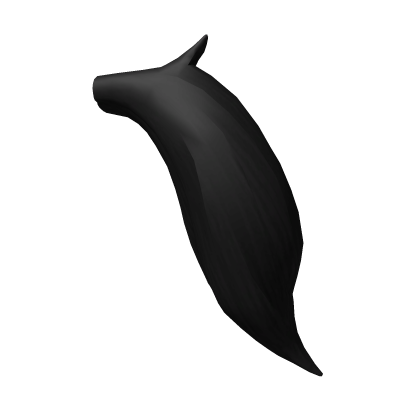 Cauda de Cavalo Preta - Roblox