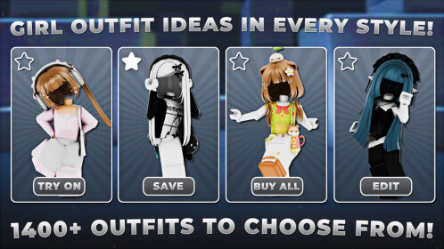 [ GIRL] 2000+ Ý tưởng Trang phục Avatar - Roblox