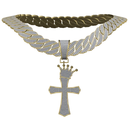 [3.0] King Cross Iced Out Chain | Roblox Item - Rolimon's