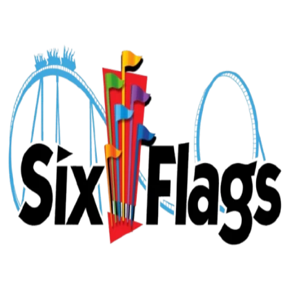 six flags logo