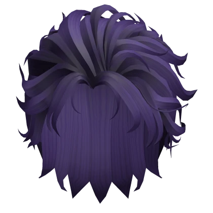 Messy Samurai Hair (Purple) | Roblox Item - Rolimon's