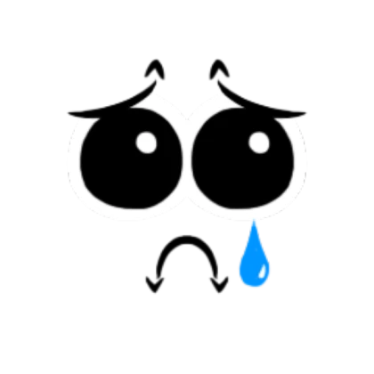 sad face