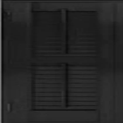 black shutter