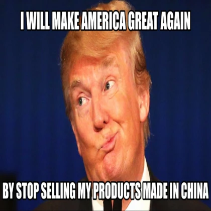 Trump china meme
