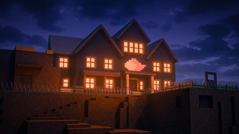 Proteja a casa de monstros - Roblox