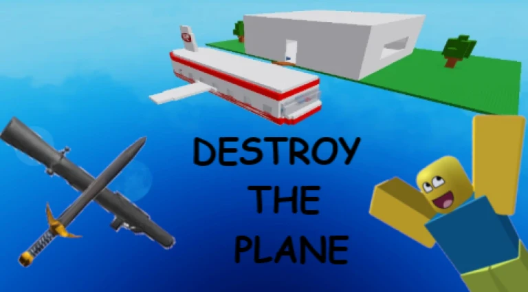 DESTRUYE EL AVIÓN!!!! - Roblox