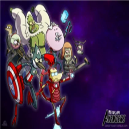 Regular Show AVENGERS{RECOMMENDED BY JACKWAGON101}
