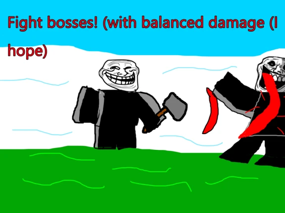 Incidente de Trollge boss rush - Roblox