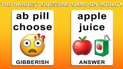 Guess The Gibberish - Roblox