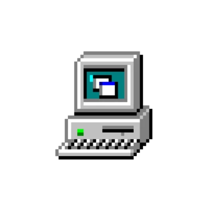 windows computer icon old