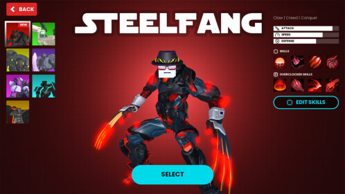 [SteelFang!] Pokaz Mecha (Beta) - Roblox