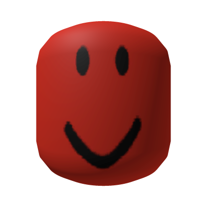 Altes Retro-Gesicht (rot) – Roblox