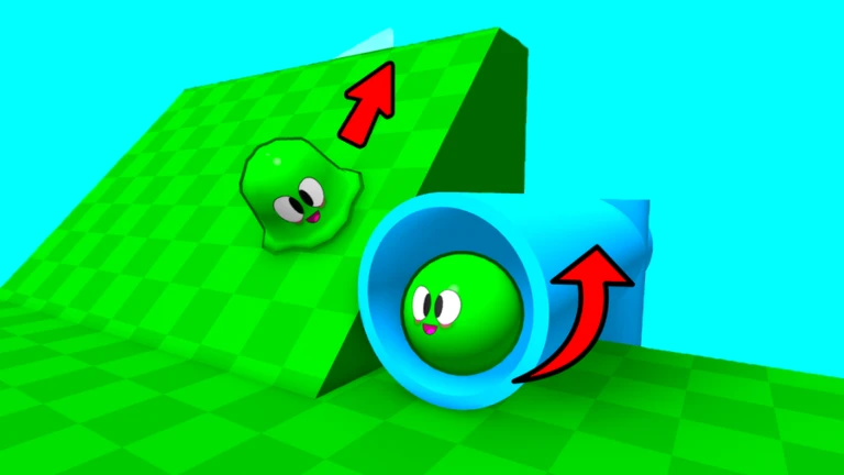 Obby em Forma de Slime - Roblox