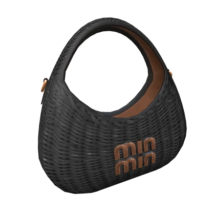 Black Wicker Shoulder Bag | Roblox Item - Rolimon's