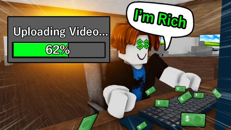 faça vídeos para ficar rico e famoso - Roblox