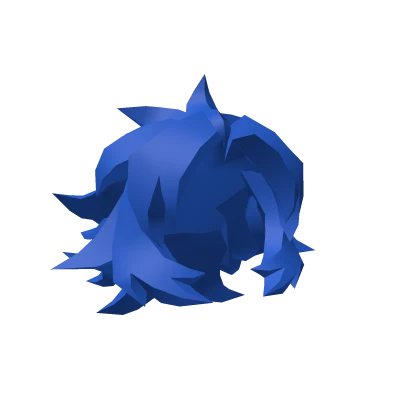 Blue Blocky Short Hair | Roblox Item - Rolimon's