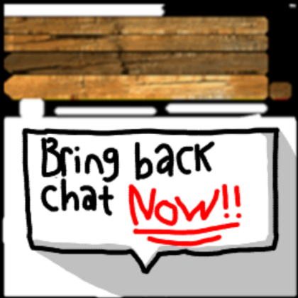 chat protest sign