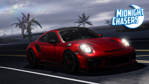 [TIRE DESIGNS!] Pemburu Tengah Malam: Balapan Jalan Raya - Roblox