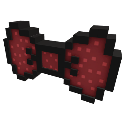 Red 8-Bit Bow Tie - Roblox