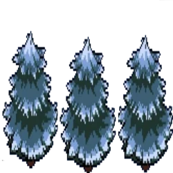 undertale snowdin tree 2