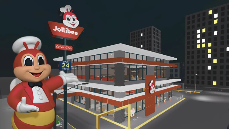 Manger à Jollibee - Roblox