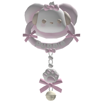 Cutesy Puppy Kawaii Pink Pacifier - Roblox