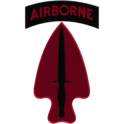 Delta Force USASOC Airborne Flat SSI | Roblox Item - Rolimon's