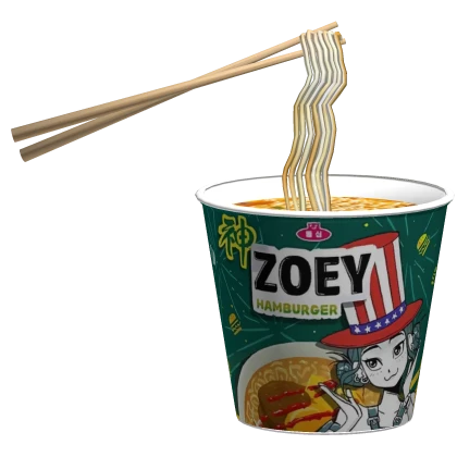 🍜Zoey´s Ramen🍜/ Noodles cup/ kpop demon hunters | Roblox Item - Rolimon's