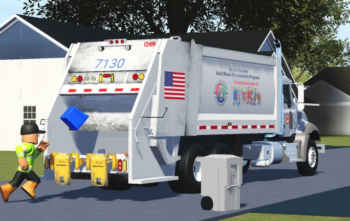 Fairfax County Garbage Truck Sim | Play on Roblox