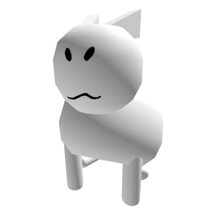 White Evil Gubby | Roblox Item - Rolimon's