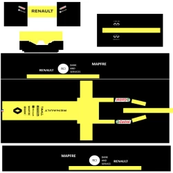 Renault Formula 1 Team S5 Official Livery