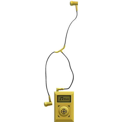 MP3 Player Yellow | Roblox Item - Rolimon's
