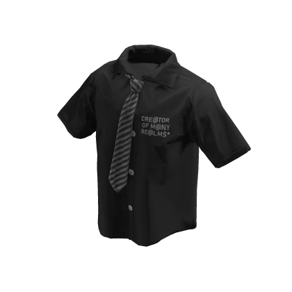 office shirt (BLACK) | Roblox Item - Rolimon's
