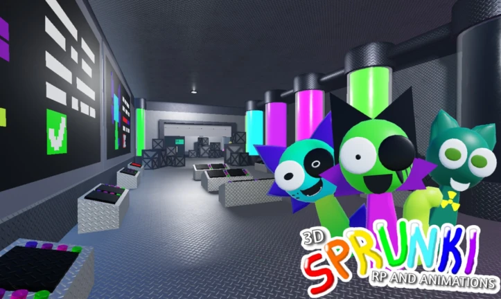 3D Sprunki RP And Animations - Roblox