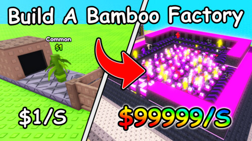 Bangun Pabrik Bambu [ NEW] - Roblox