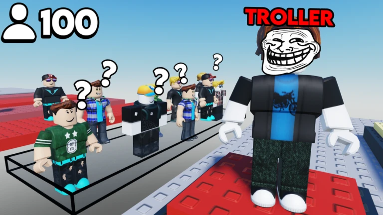 100 jugador Troll Obby - Roblox