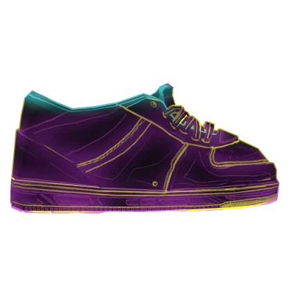 High Contrast Skater Sneak… - Right Shoe Accessory | Roblox Item ...