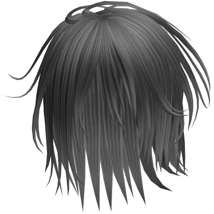grey emo anime windy messy boy hair | Roblox Item - Rolimon's