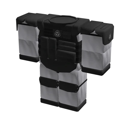 White SCP facility guard armor suit R15 | Roblox Item - Rolimon's