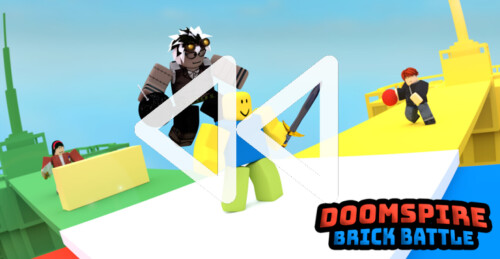 Doomspire Brickbattle PERO puedes Rebobinar el Tiempo⏪ - Roblox