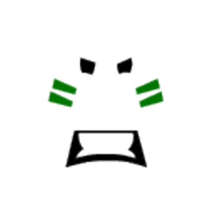 Military Commando Green Paint Face