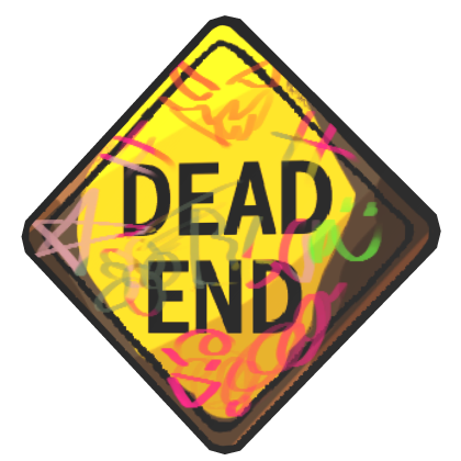 Trashed Road Sign Roblox