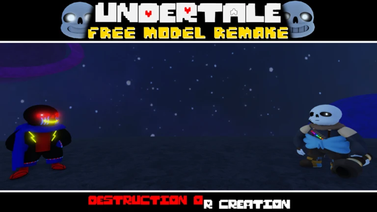 Undertale: Free Model Remake - Roblox