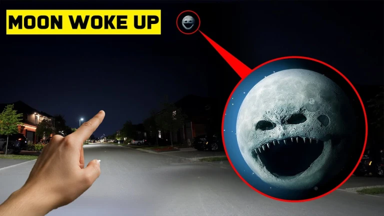 RUN FROM MOON WOKE UP! (SCARY OBBY) - Roblox