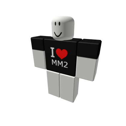 I Love MM2 Shirt - Roblox